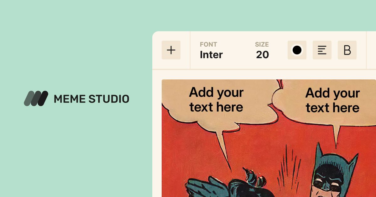 Batman Robin Meme Generator - Meme Studio