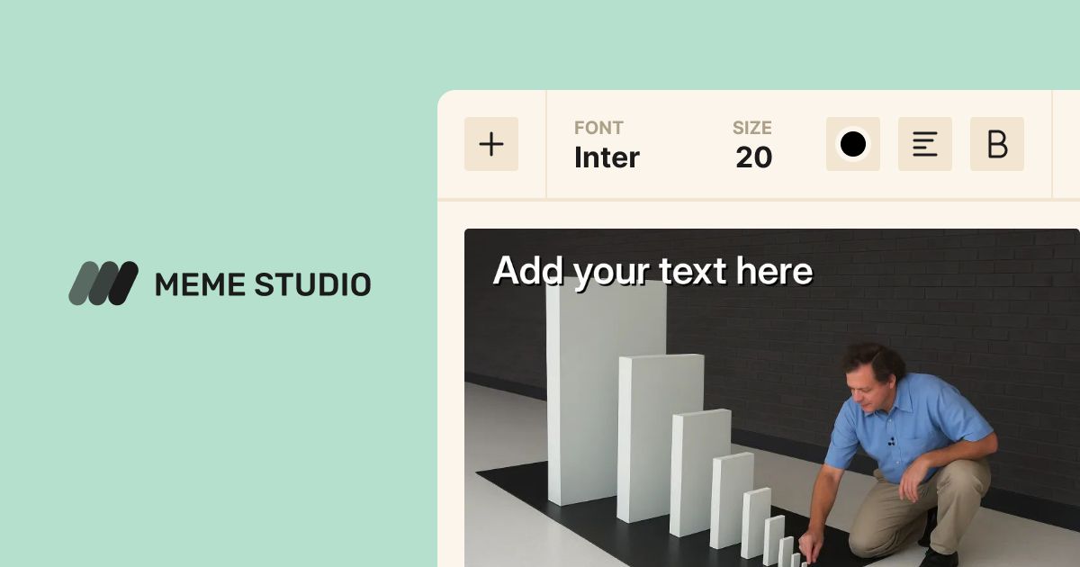 Domino Meme Generator - Meme Studio