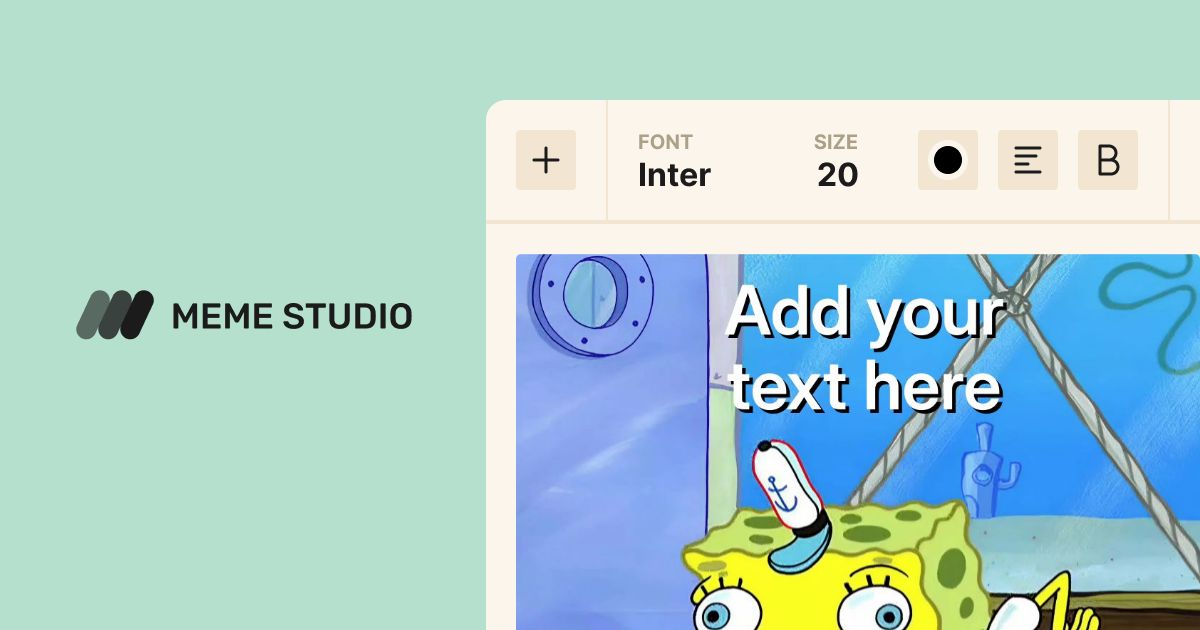 Mocking Spongebob Meme Generator - Meme Studio
