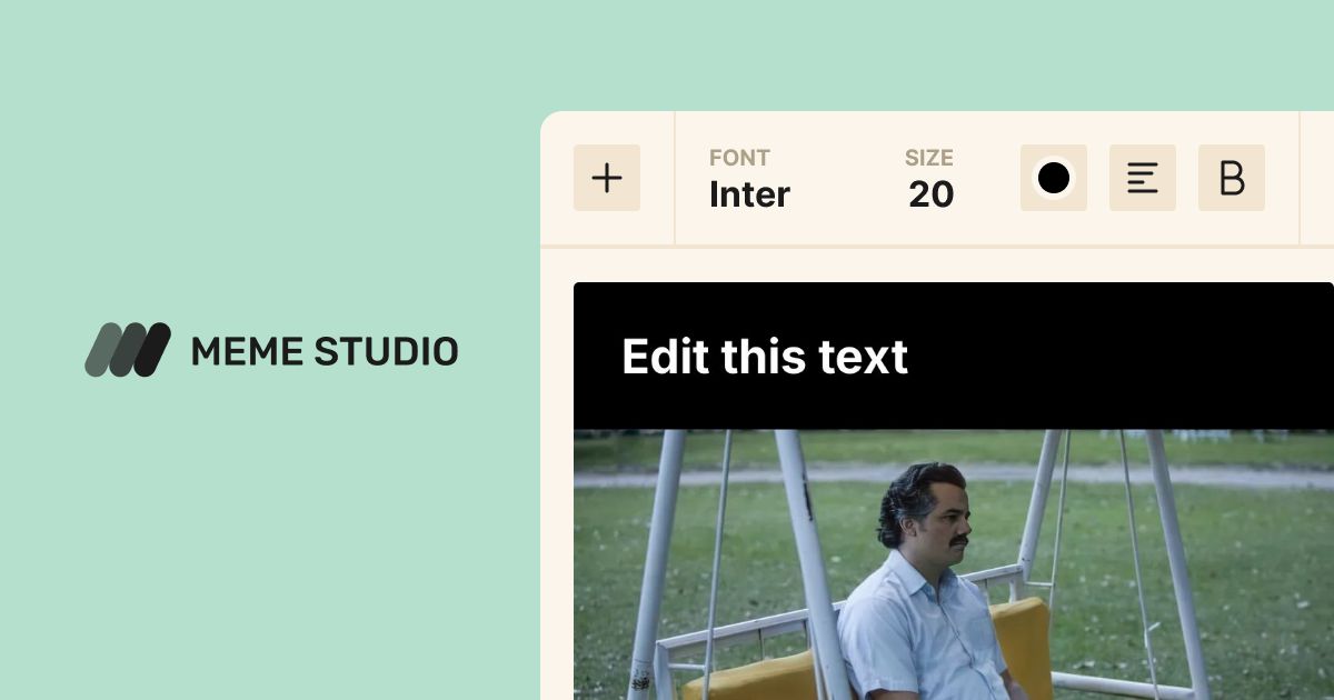Pablo Escobar Meme Generator - Meme Studio